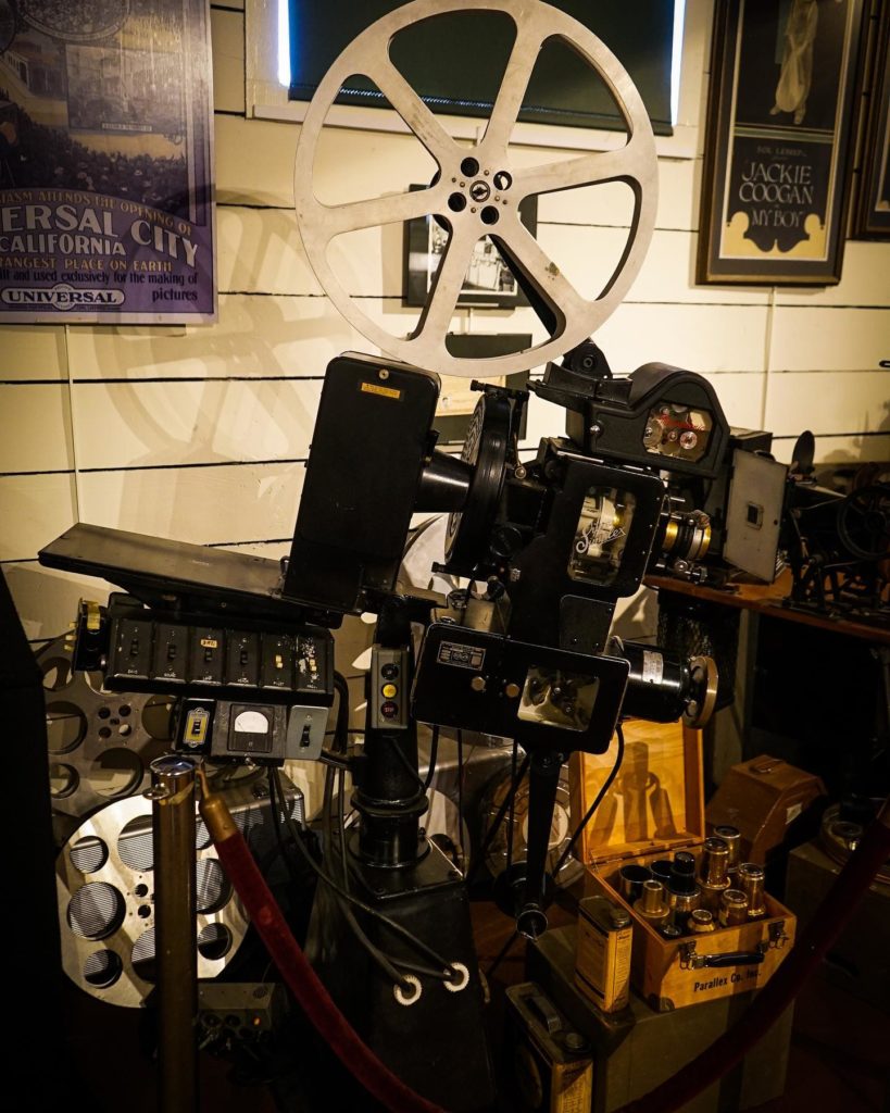 Vintage Film Projector, Hollywood Heritage Museum (Lasky-DeMille Barn ...